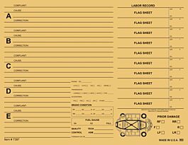 Hard Copy Work Order 100 Pack - Dealertrack Technologies