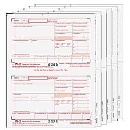 W-2 Laser 2-UP 4-Part - Dealertrack Technologies